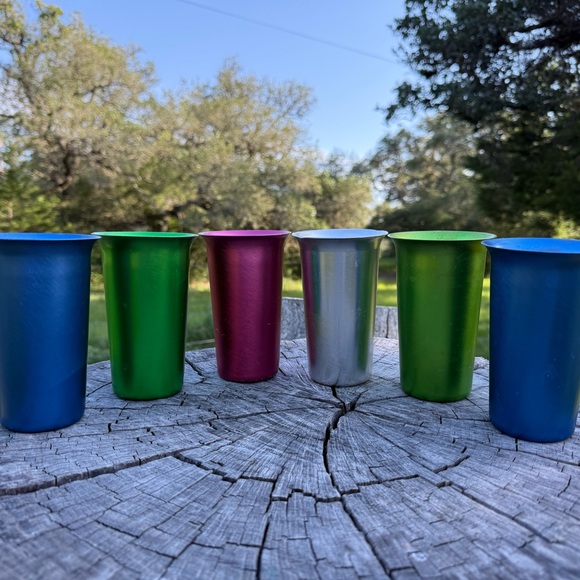 Zephyr | Dining | Vintage Mid Century Zephyr 95s Aluminum Tumblers ...